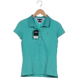 Tommy Hilfiger Damen Poloshirt, türkis, Gr. 38