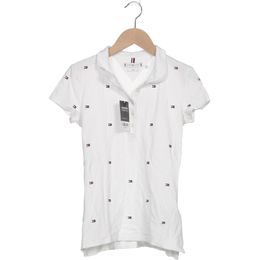 Tommy Hilfiger Damen Poloshirt, weiß, Gr. 32