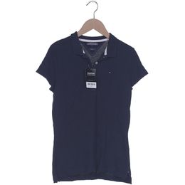 Tommy Hilfiger Damen Poloshirt, marineblau, Gr. 38