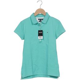 Tommy Hilfiger Damen Poloshirt, türkis, Gr. 36