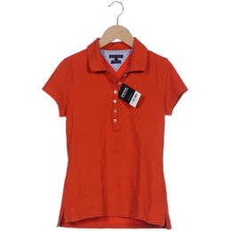 Tommy Hilfiger Damen Poloshirt, orange, Gr. 36