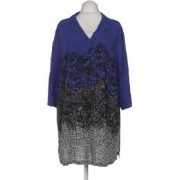 Selection by Ulla Popken Damen Bluse, blau, Gr. 54