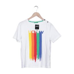 United Colors Of Benetton Damen T-Shirt, weiß, Gr. 38