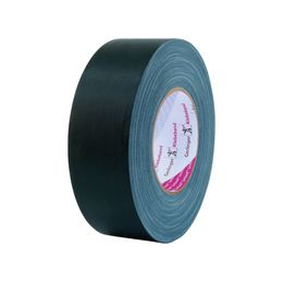 Gerband Zellwollgewebe-Klebeband 258, 50 mm x 50 m, schwarz