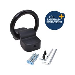 FILMER Wand- und Bodenanker 49421, f&uuml;r Fahrradschl&ouml;sser- und ketten