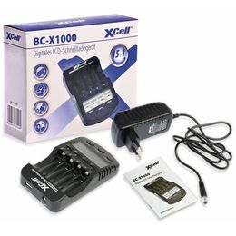 XCELL Ladeger&auml;t BC-X1000, mit LCD-Display