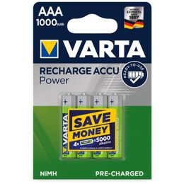 Varta NiMH-Micro-Akku ReadyToUse AAA 5703, 4 St&uuml;ck