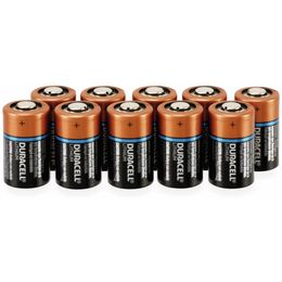 Duracell Lithium-Fotobatterie, Lithium, CR2, 3V, 10 St&uuml;ck