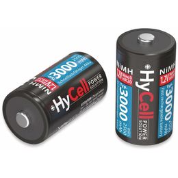 HyCell NiMH-Mono-Akku 3000 mAh, 2 St&uuml;ck