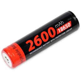 XCELL LiIon-Akku 18650H-2600, 3,7 V-, 2600 mAh, Zelle 4/3 FA