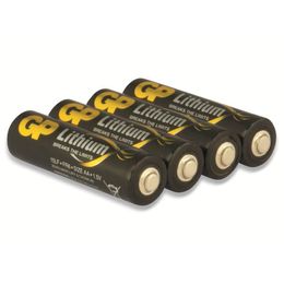 GP Mignon-Batterie EXCELLENT Lithium, 4 St&uuml;ck