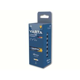 Varta Batterie Alkaline, Mignon, AA, LR06, 1.5V, Longlife Power, 40 St&uuml;ck