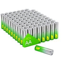 GP Super Alkaline-Mignon-Batterie LR06, 1,5V, 80 St&uuml;ck