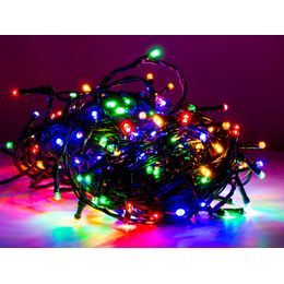 LED-Lichterkette, 720 LEDs, bunt, 230V~, IP44, Innen/Au&szlig;en