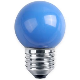 Blulaxa LED-Lampe E27, 1 W, IP44, blau