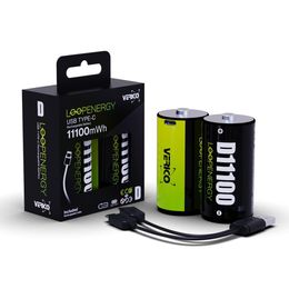 Verico Li-Ion-Akku LoopEnergy D/Mono 7.400 mAh 2 St&uuml;ck