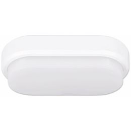 M&uuml;ller Licht M&Uuml;LLER-LICHT LED-Wand- und Deckenleuchte 20300538, 9W, 650 lm, 4000K, IP54, Bewegungsmelder, oval