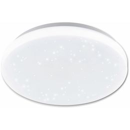 Eglo LED-Deckenleuchte POGLIOLA-S, 12W, 1300 lm, 4000K, 240 mm, Kristalleffekt