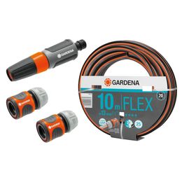 Gardena Gartenschlauch-Set, 10 m, 2x Verbinder, Gartenspr&uuml;her