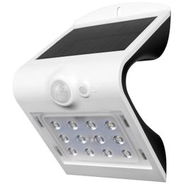 Blulaxa Solar-LED Wandleuchte 48552 mit Sensor, 1,5W, wei&szlig;
