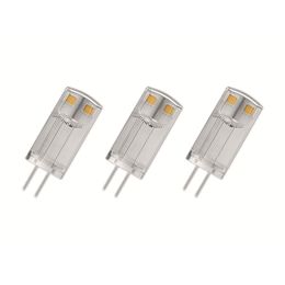 Osram LED-Lampe, EEK: F, G4, 0,9 W, 100 lm, 2700 K, 3er Set