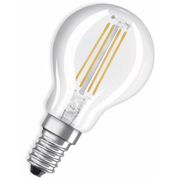 Osram LED-Lampe, E14, 5,5 W, 806 lm, 2700 K, klar