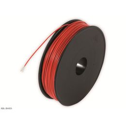 RAUTRONIC Litze, 1x1,00, 100m Spule, rot, LIYV