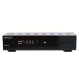 RED Opticum DVB-S HDTV-Receiver AX300 Plus, PVRready, schwarz