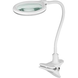 goobay LED-Klemm-Lupenleuchte, 6 W, 480 lm, 1,75x Vergr&ouml;&szlig;erung