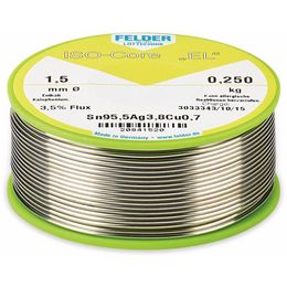 Felder L&ouml;ttechnik FELDER L&Ouml;TTECHNIK L&ouml;tdraht 20841020 ISO-Core "EL", 250g