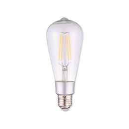 Shelly LED-Lampe Vintage ST64, WLAN, EEK: E, E27, 7 W, 800 lm, dimmbar