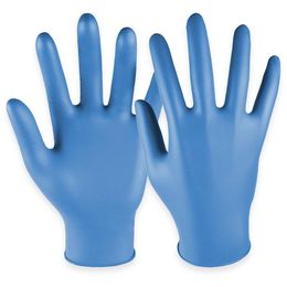 HASE SAFETY GLOVES Einweghandschuhe aus Nitril, EN 374-1, EN 420 Gr&ouml;&szlig;e 8, 100 St&uuml;ck