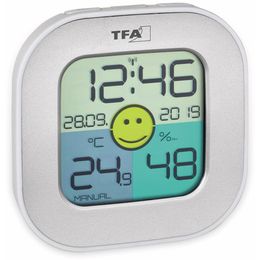 TFA Digitales Thermo-Hygrometer Fun, 30.5050.54, silber