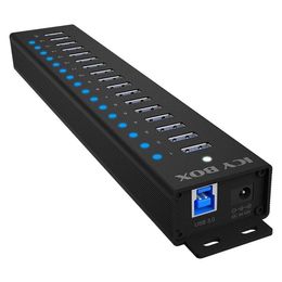 ICY BOX USB-Hub IB-HUB1717-U3 17-Port