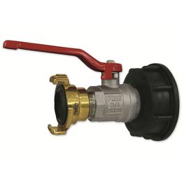 Puteus IBC Adapter 92187, 3/4", mit Kugelhahn