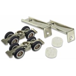 Rollwagen-Set, 4 R&auml;der, 60 kg