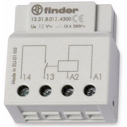 finder Schaltrelais 12 V~, 12 A, 13.31.8.012.4300, UP