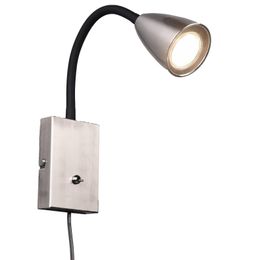 Trio Wandleuchte Wanda 202670107 Nickel matt, GU10, max. 10W