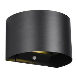 REALITY LED-Akku-Wandleuchte Talent R27769132 schwarz, IP 44, 2 x 0,5 W, 100 lm, 3000 K