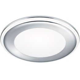 Trio LED-Einbauleuchte Aura 652410106 chrom, 10 W, 1040 lm, 3000 K