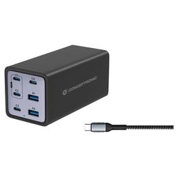 CONCEPTRONIC USB-Ladeger&auml;t OZUL06BE 4x USB-C 2x USB-A