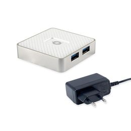 CONCEPTRONIC USB-Hub HUBBIES03W 4-Port