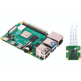 Raspberry Pi Bundle, Pi 4 Model B 2GB + Kameramodul V2