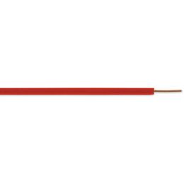 Installationsdraht H07V-U, 1,5 mm&sup2;, 100 m, rot