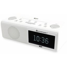 Soundmaster Radiowecker UR8350WE, DAB+, wei&szlig;
