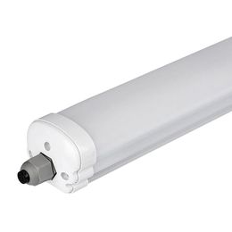 V-TAC LED-Feuchtraum-Wannenleuchte, 48W, 5760lm, 4000K, 1500mm