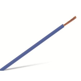 Installationslitze H05V-K, 0,5 mm&sup2;, 100 m, blau