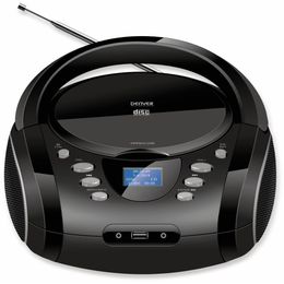 Denver CD-Player TDB-10, DAB+/FM, Radio, USB, schwarz