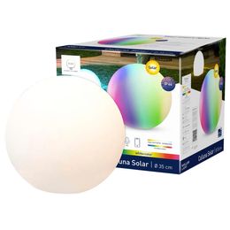 TINT M&uuml;ller-Licht Solar LED-Gartenleuchte Calluna, &Oslash; 35 cm, RGB+W