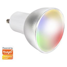 Logilink Wi-Fi Smart LED-Spot SH0118, GU10, 4 W, 330 lm, WW, KW + RGB